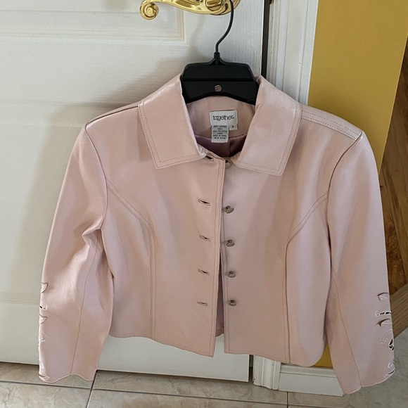Together | Jackets & Coats | Leather Jacket | Poshmark